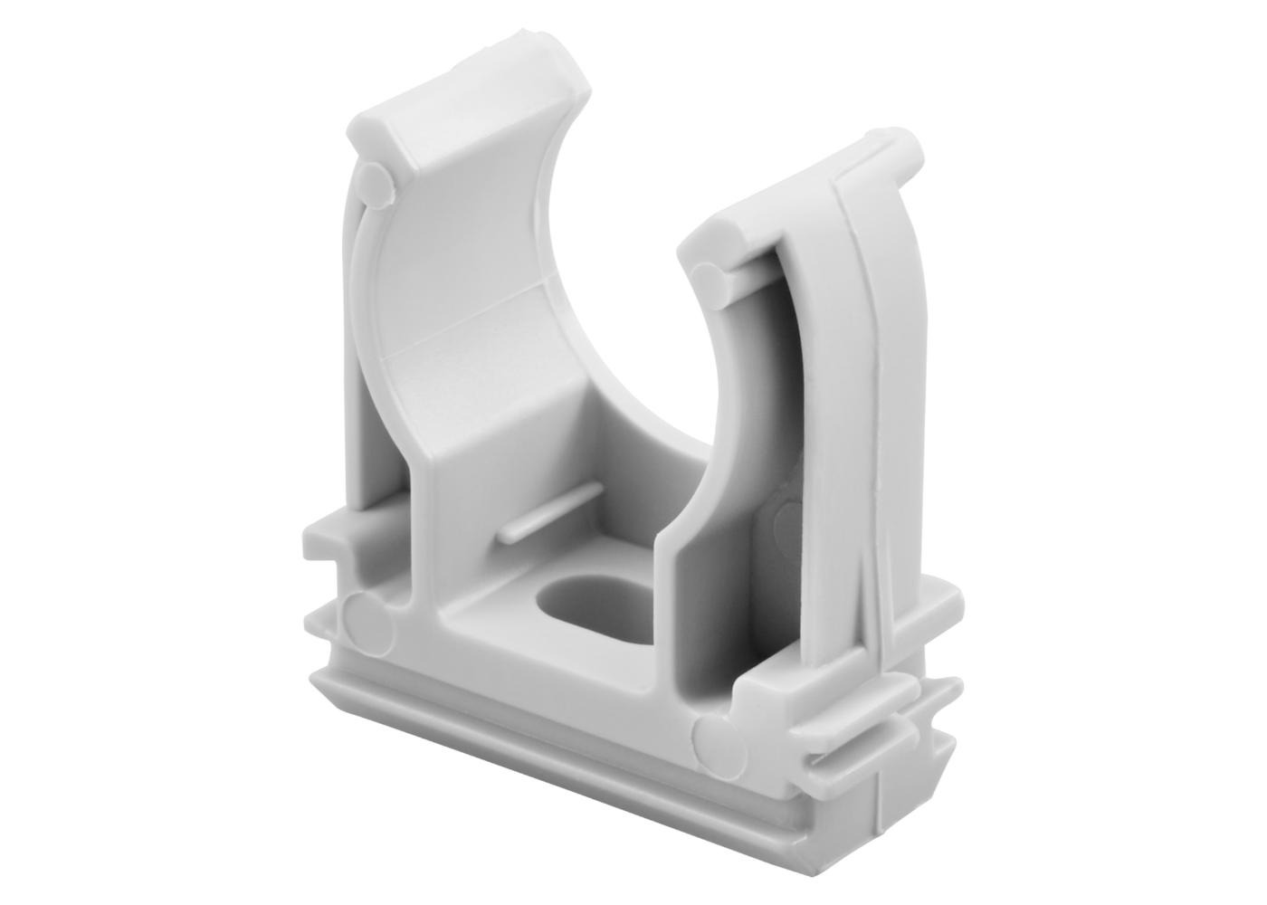 Abrazadera clip presion tubo 25mm l/hal. gewiss