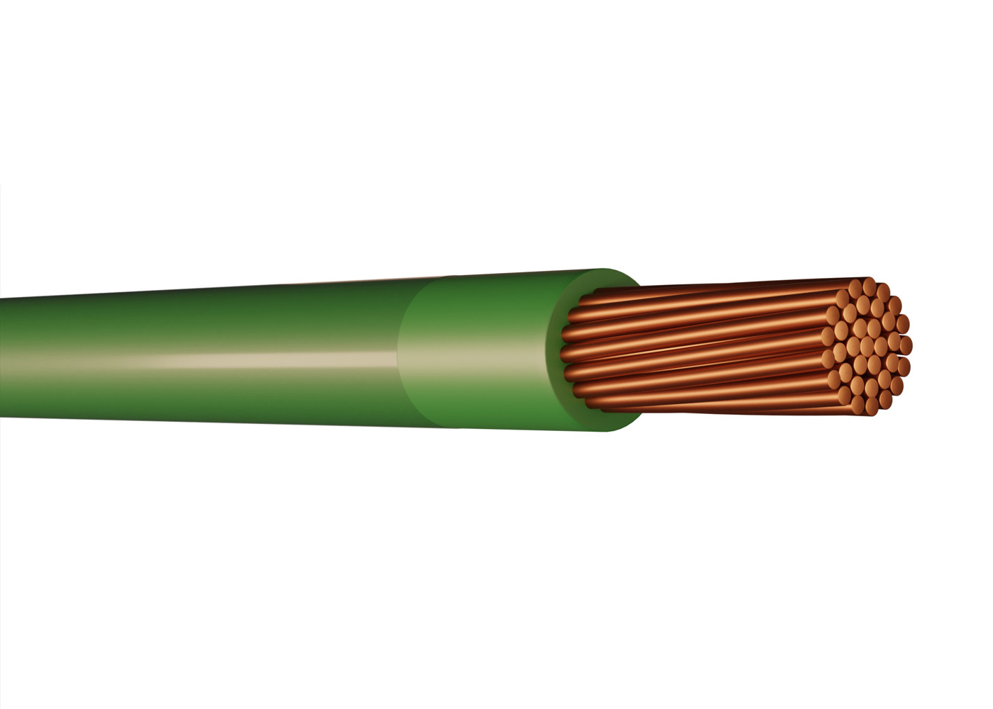 Cable thhn n 14 awg verde